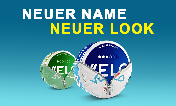 Velo Snus: neuer Name und neuer Look | Snus.ch